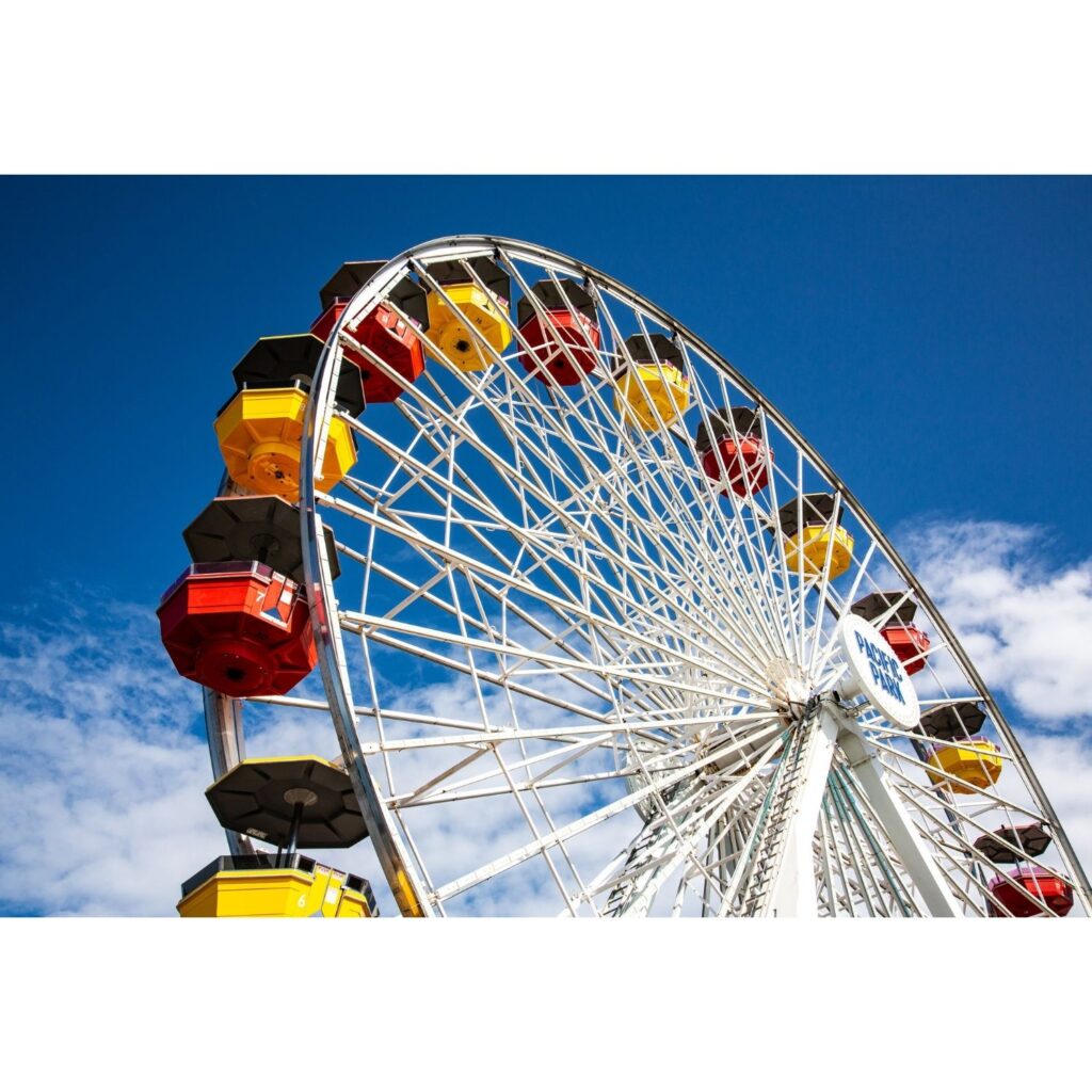 Color Wheel In Santa Monica - KEN DAPPER